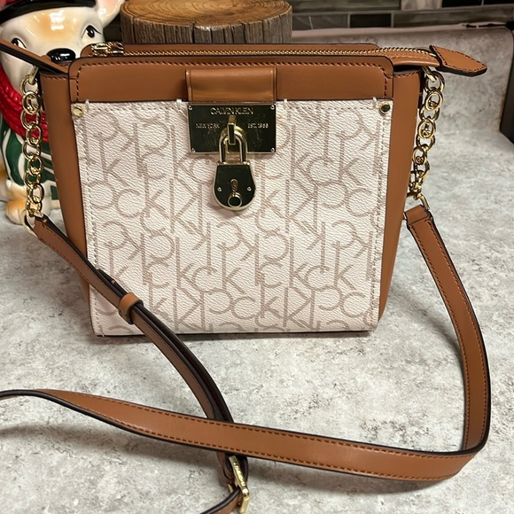 Calvin Klein | Bags | Like New Calvin Klein Camille Signature Midsized ...